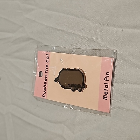Pusheen | Accessories | New Pusheen The Cat Metal Pin | Poshmark